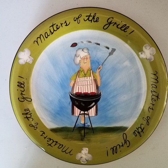 Tracy Flickinger | Kitchen | Masters Of The Grill 1 Plate | Poshmark